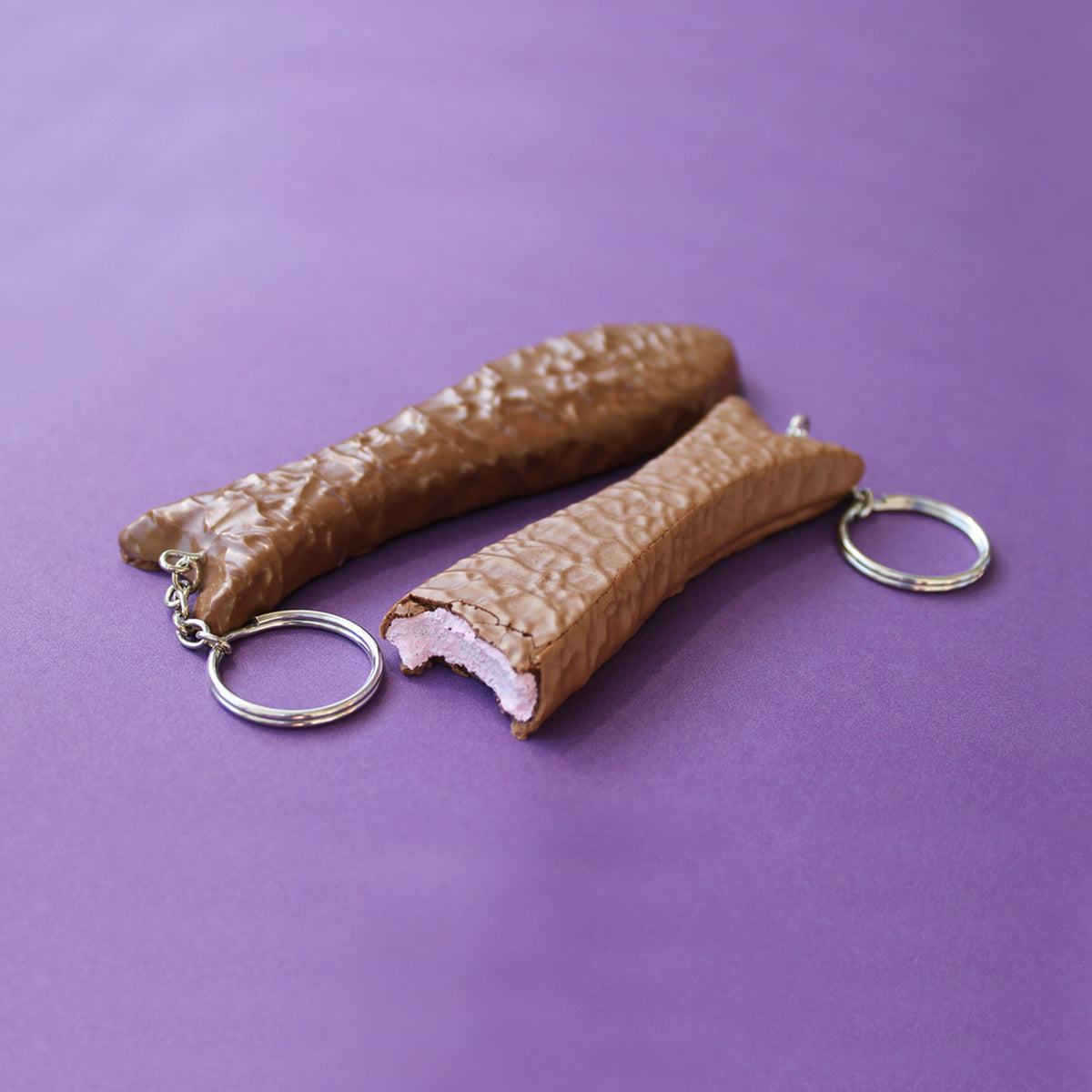 Chocolate Fish Keyrings - Whole or Bitten – Kelly Vize